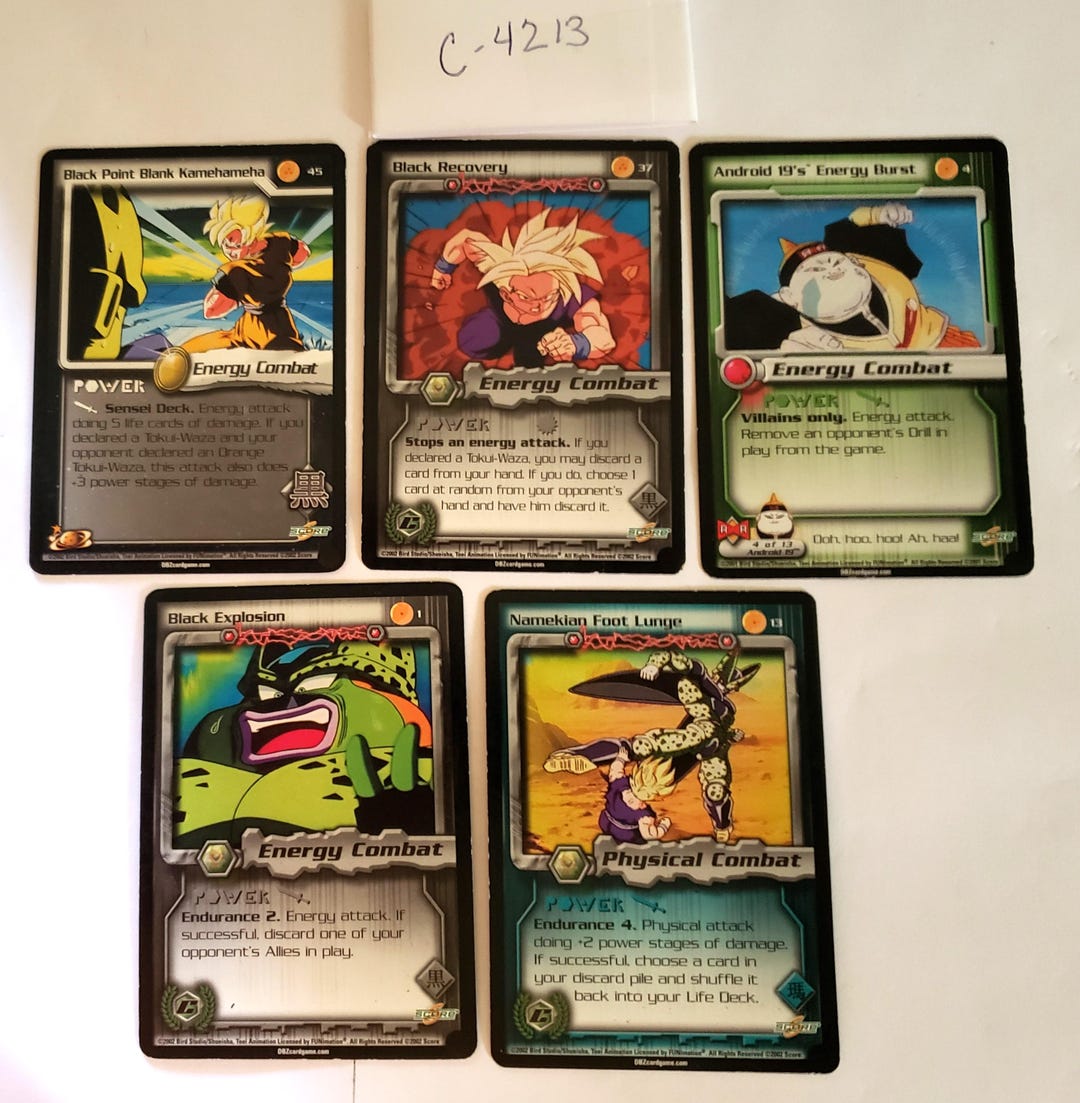 Dragon Ball Z Trading Cards, Collection Dragonball Z Trading Cards ...