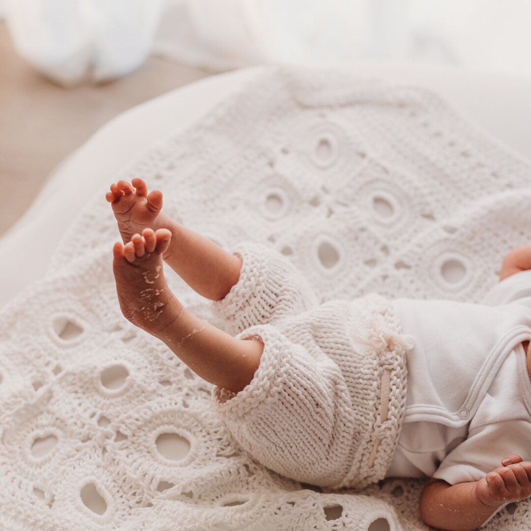Knitting Pattern: Newborn Baby Pants or Shorts With Textured Rib , Knit ...