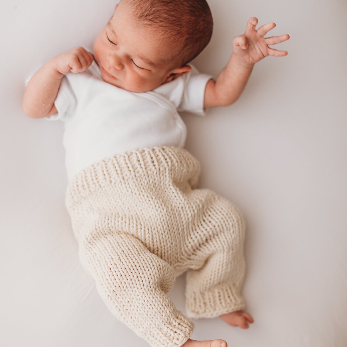 Knitting Pattern: Classic Newborn Baby Pants or Shorties Knit - Etsy UK
