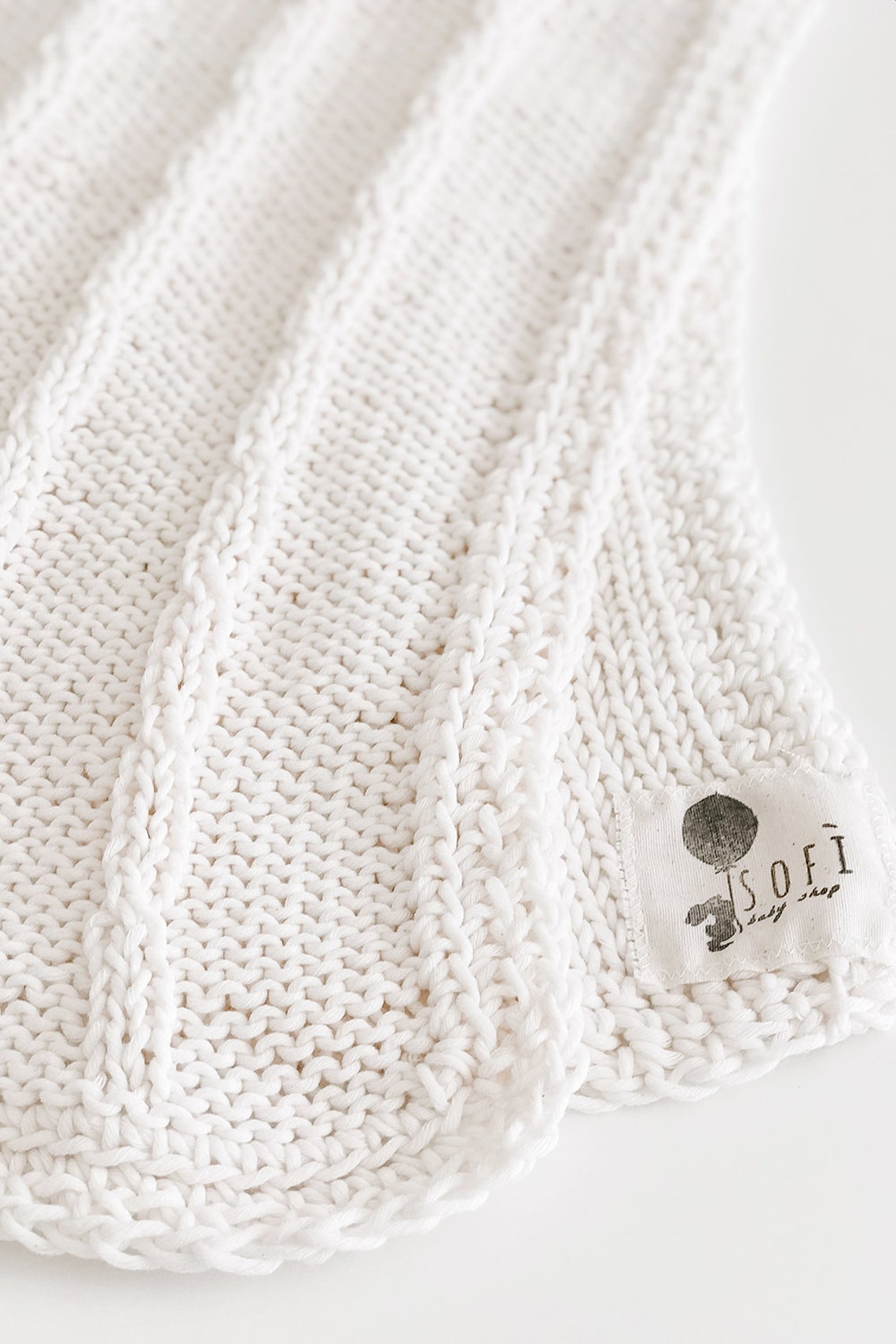 Knitting Pattern: Cables Baby Blanket Olivia Knit Baby - Etsy