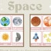 Space and Planets Flash Cards Education Learning Digital - Etsy