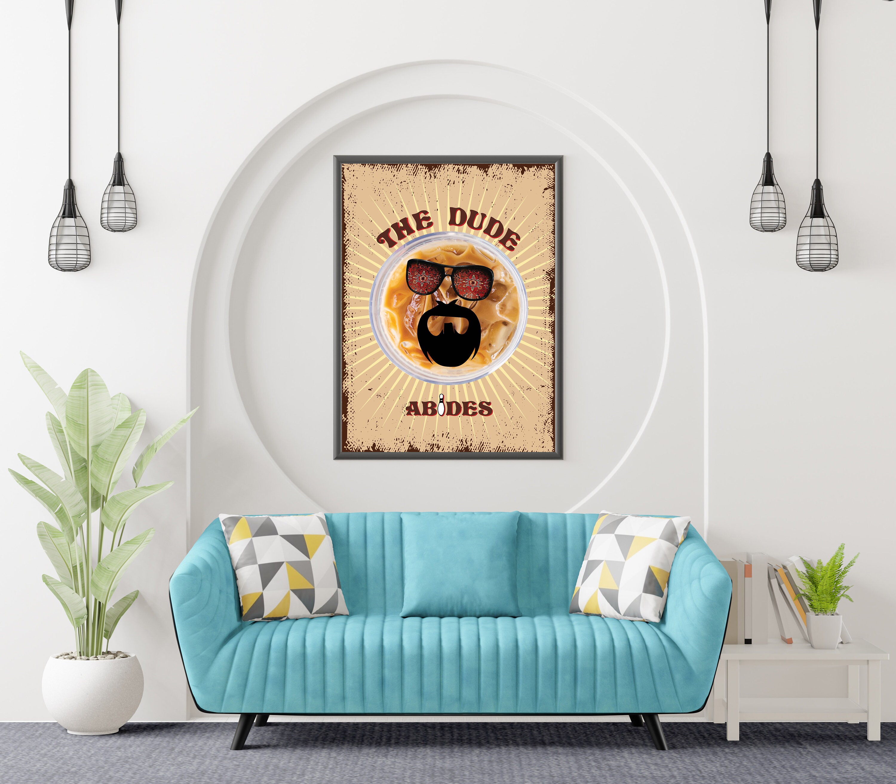 The Big Lebowski - the Dude White Russian Posters. - Etsy