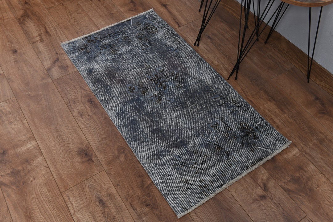 2x4 Rug,small Rug,blue Rug 2x4,handmade Rug,turkish Small Rug,small ...