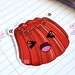 Red Jello Sticker, Funny Stickers for Kids, 80s Nostalgia Stickers ...