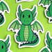 Whimsigothic Laptop Stickers Cute Dragon Sticker, Dragoncore Dragon ...