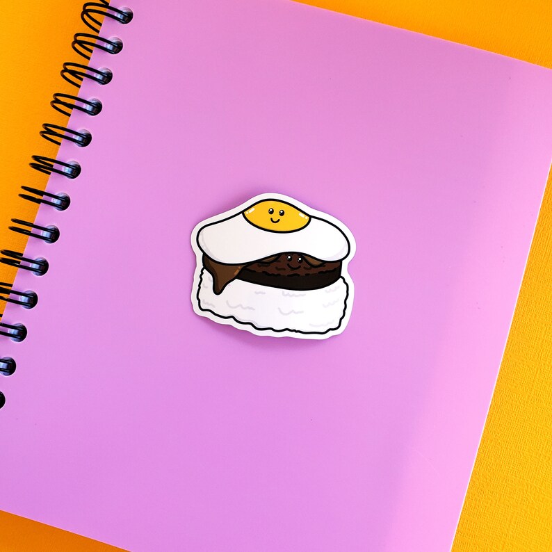 Loco Moco Sticker, Hawaii Stickers for Laptop, Kawaii Food Stickers ...