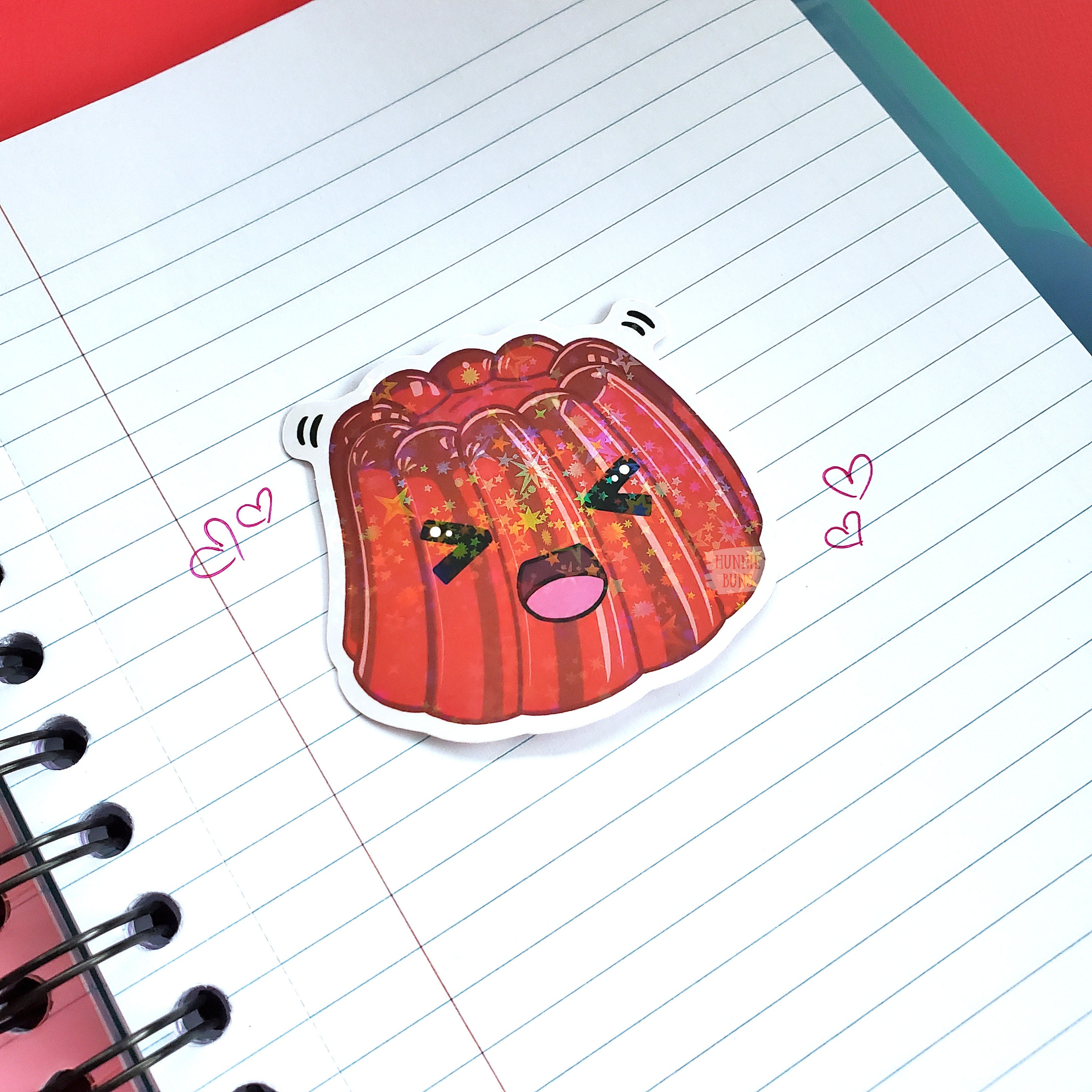 Red Jello Sticker, Funny Stickers for Kids, 80s Nostalgia Stickers ...