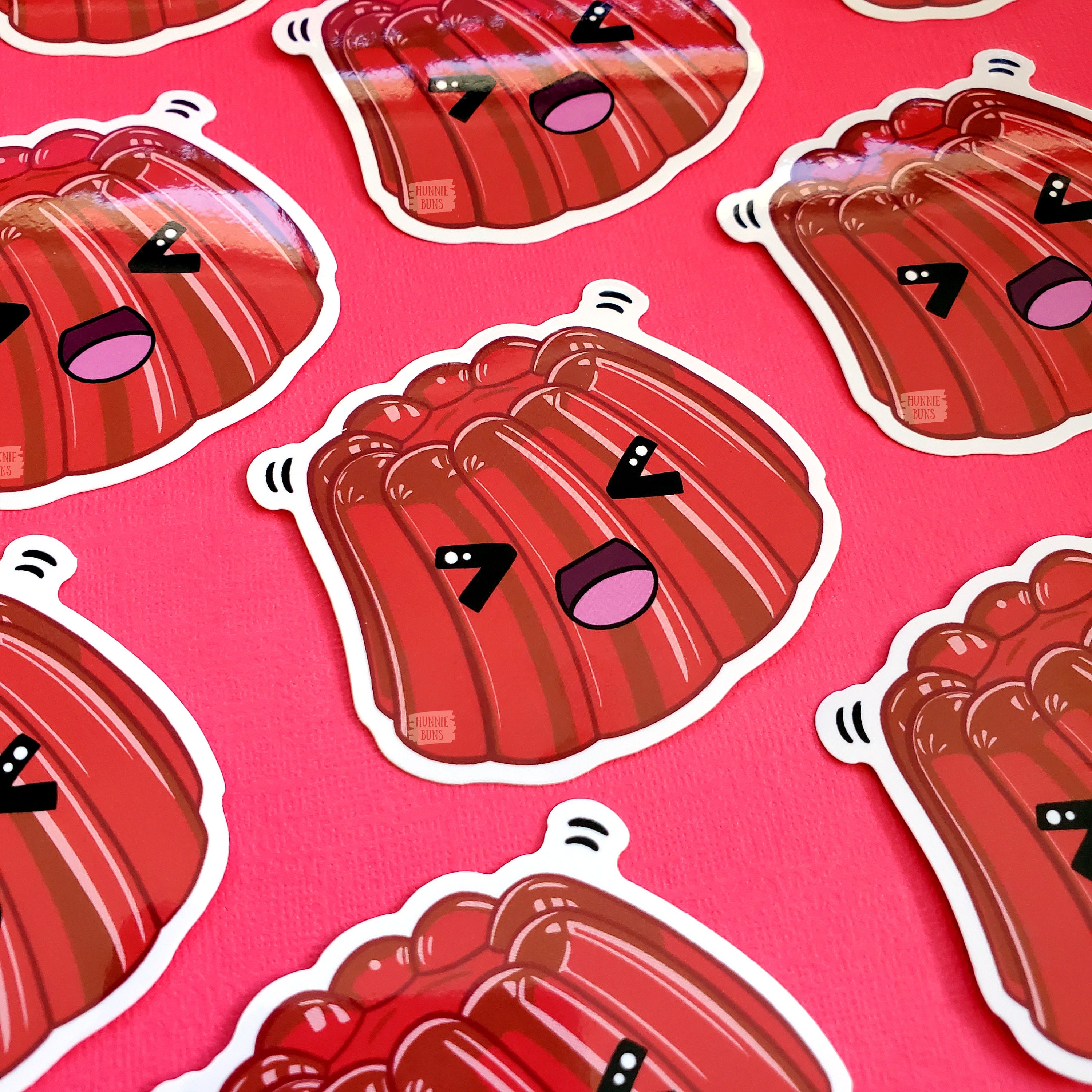 Red Jello Sticker, Funny Stickers for Kids, 80s Nostalgia Stickers ...