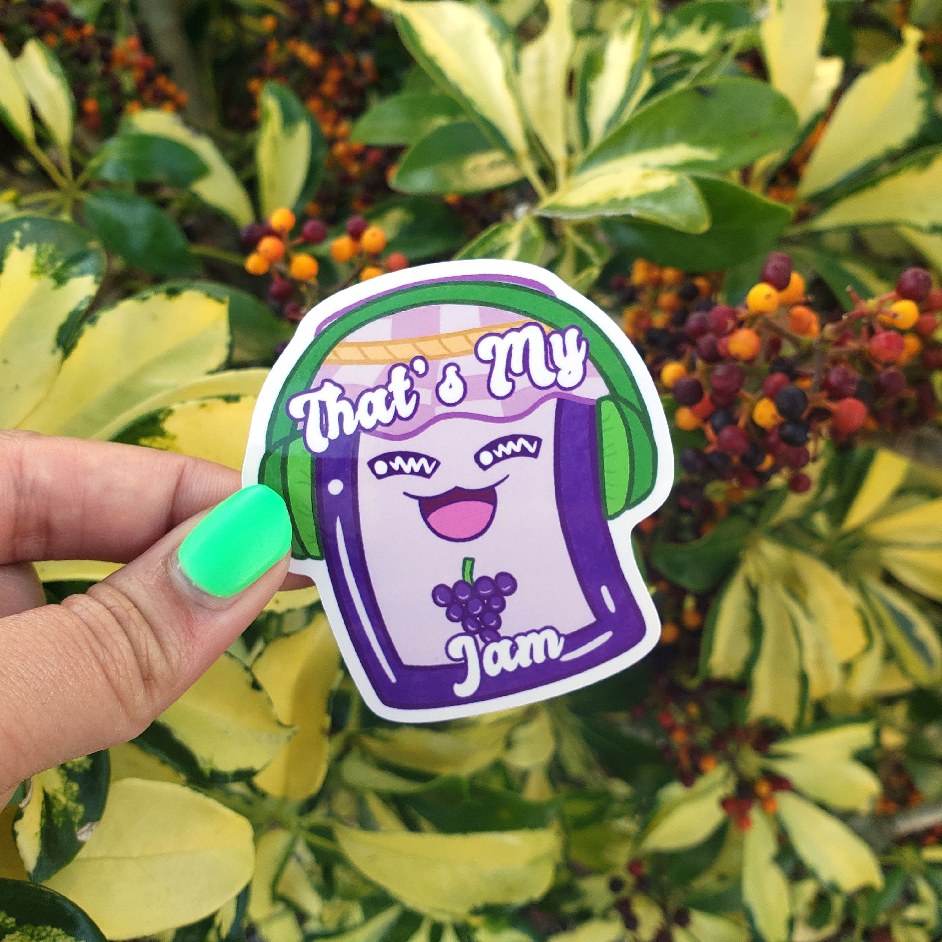 That's My Jam Sticker, Funny Sticker for Kids, 90s Stickers Gift, Music ...