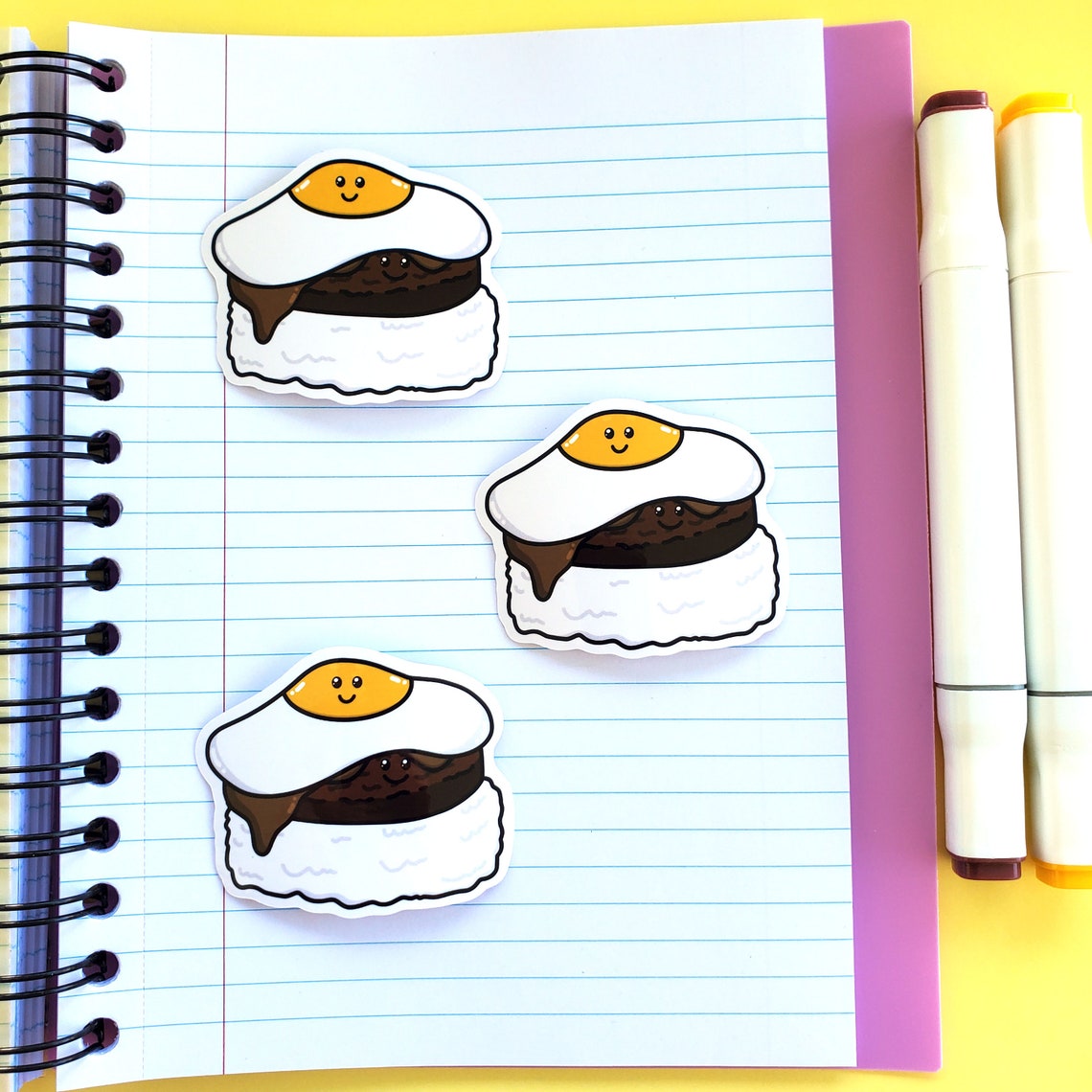 Loco Moco Sticker Hawaii Stickers for Laptop Kawaii Food - Etsy