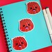 Red Jello Sticker, Funny Stickers for Kids, 80s Nostalgia Stickers ...