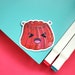 Red Jello Sticker, Funny Stickers for Kids, 80s Nostalgia Stickers ...