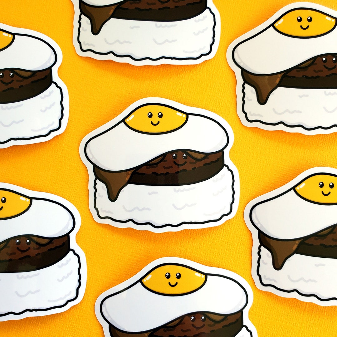 Loco Moco Sticker, Hawaii Stickers for Laptop, Kawaii Food Stickers ...