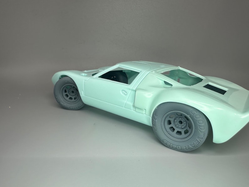 1/24 Scale Nascar Wheels and Tires (aero Wheel With Good Year Slick ...