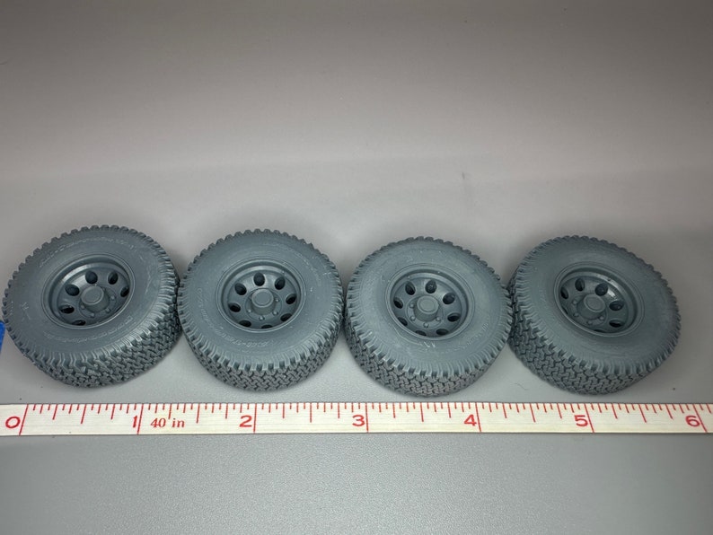 1/24 Scale 4x4 off Road Style Wheels and BFG Tires Resin - Etsy