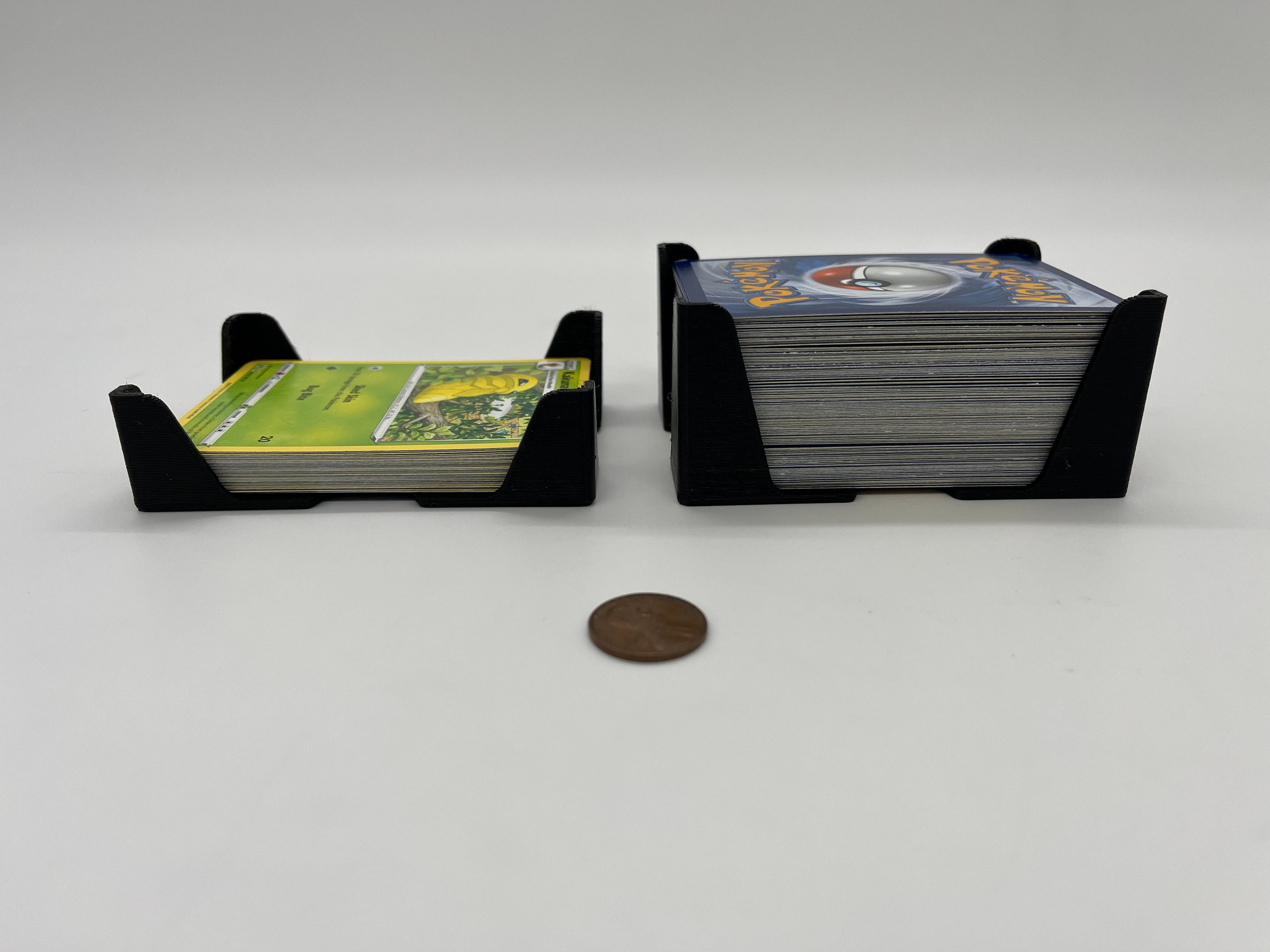 Playing Card Draw and Discard Tray Set Collectible Card Holder Case ...