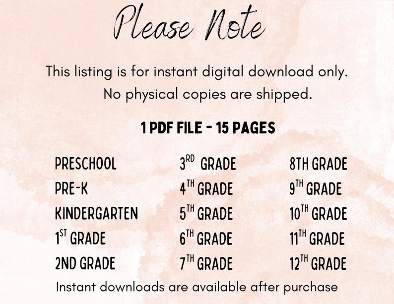 SCHOOL MEMORY BOX File Folder Cover | Kids Interview | School Years ...