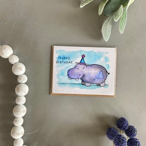 Punny Birthday Cards - Funny Birthday Set - 6 or 12 Pack Watercolor ...