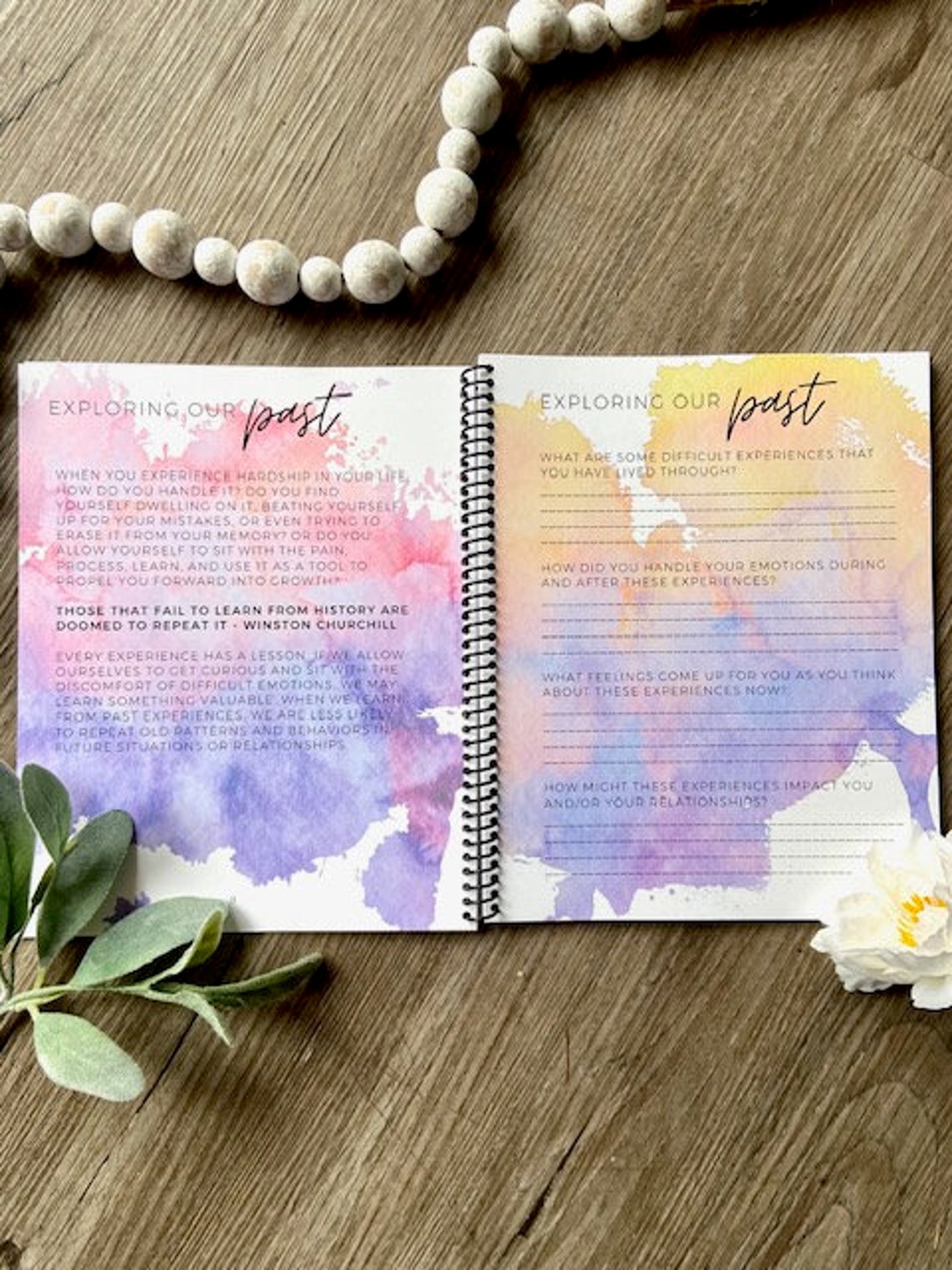 Creative Art Journal - Therapy Journal - Self Love and Healthy ...