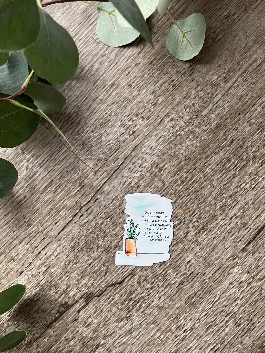 Houseplant Magnet, Aesthetic Magnet, Watercolor Magnet - Etsy