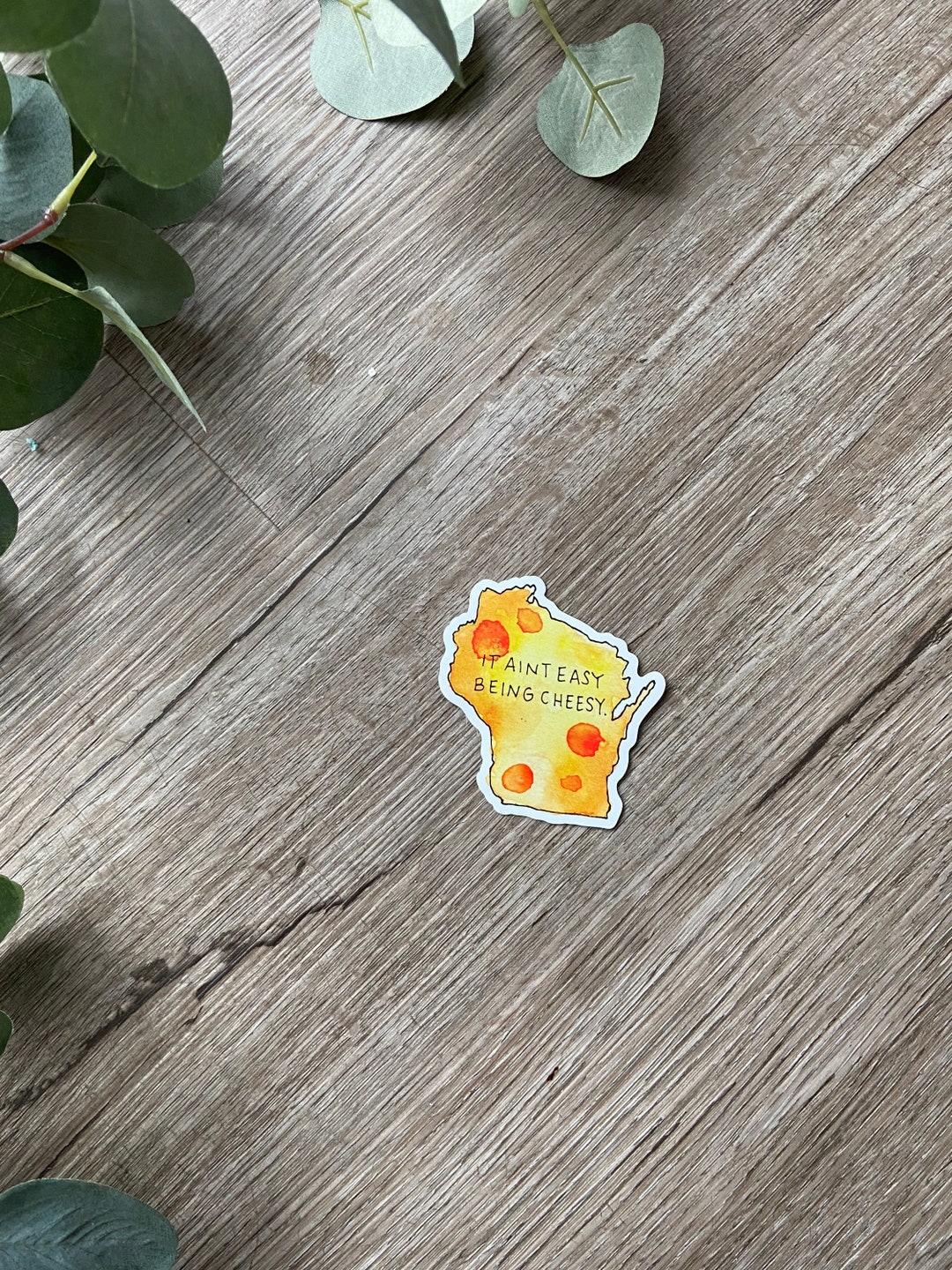 Cheesy Wisconsin Magnet, Aesthetic Magnet, Watercolor Magnet - Etsy