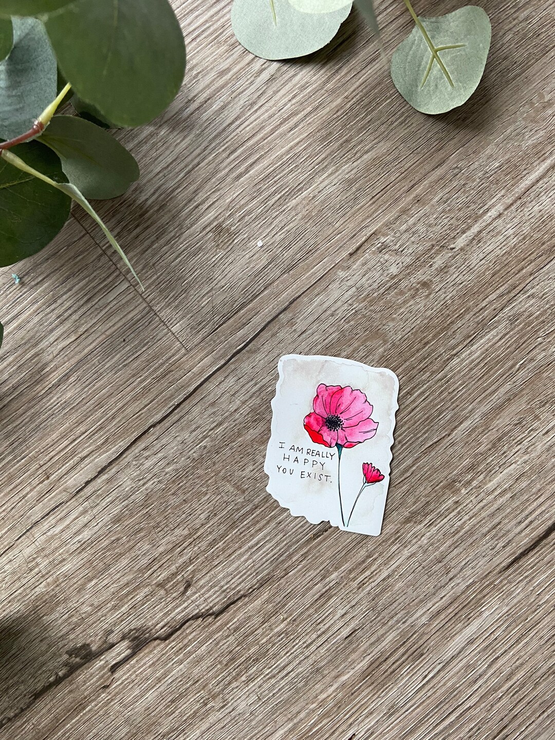 Happy You Exist Magnet, Aesthetic Magnet, Watercolor Magnet - Etsy