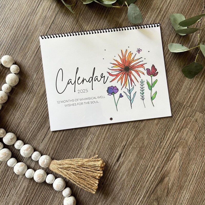 Watercolor Calendar - Etsy