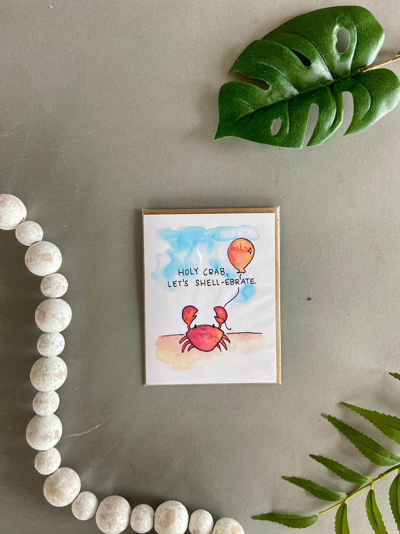 Punny Birthday Cards - Funny Birthday Set - 6 or 12 Pack Watercolor ...
