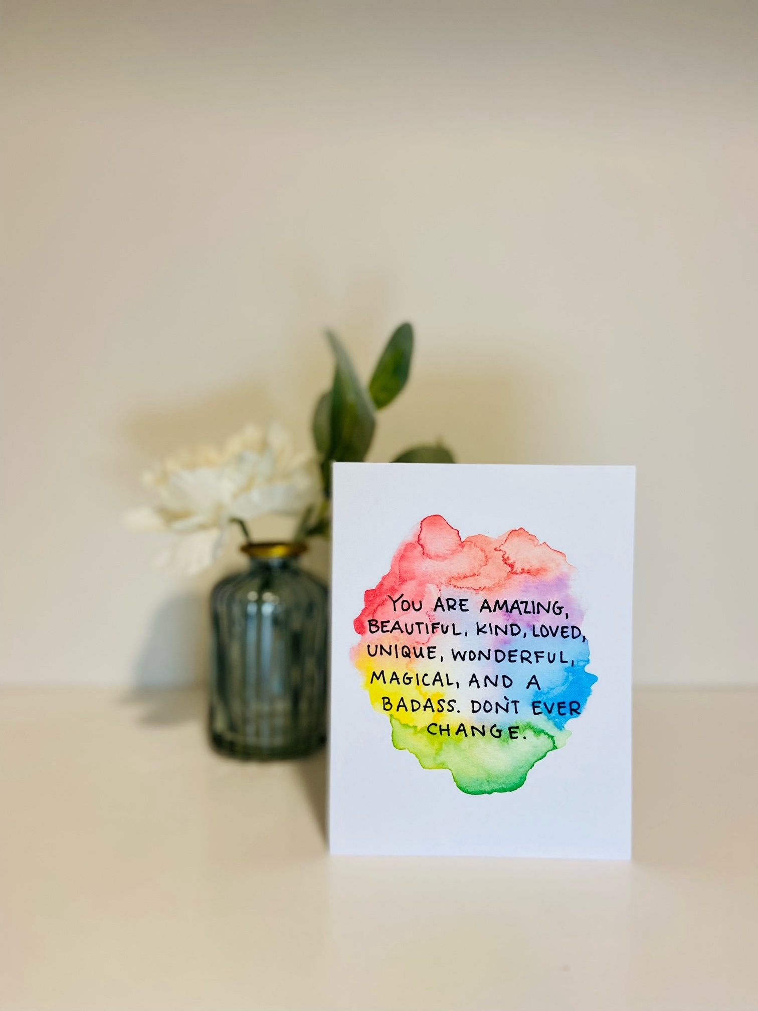 Inspirational Positive Cards - Well Wishes Series 2.0 - 6 or 12 Pack ...