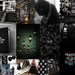 Gothic Collage Aesthetic Wall Collage Kit 80 Pieces Black Gothic ...