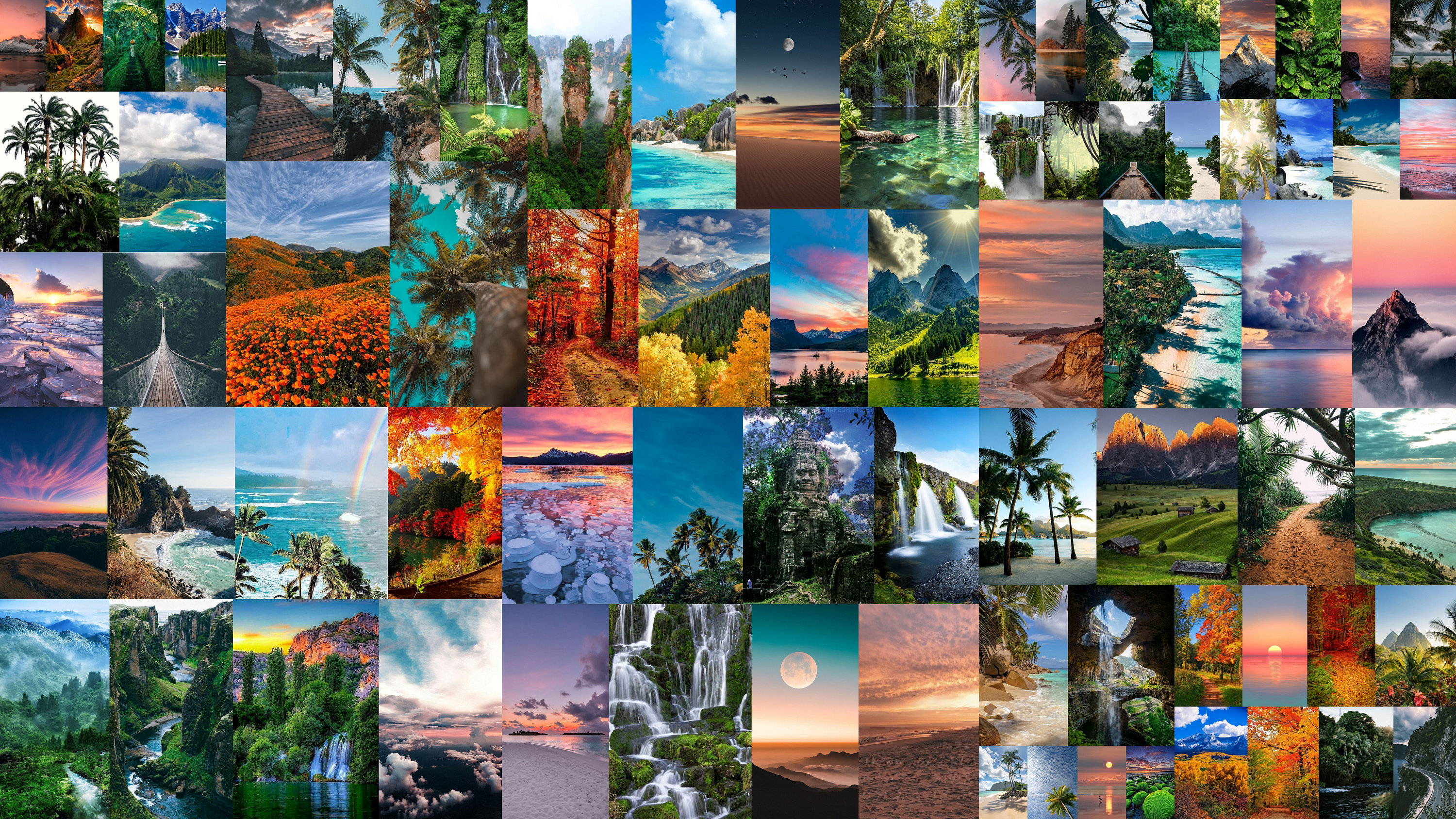 Paradise Islands Aesthetic Wall Collage Kit 75 Pieces - Etsy