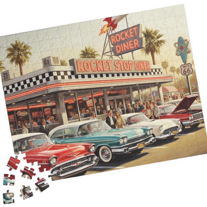 Diner Puzzles - Etsy