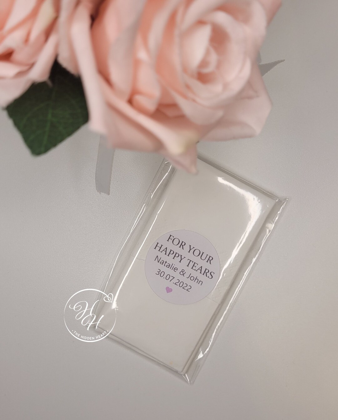 For Your Happy Tears Stickers, Tissue Stickers, Gift Wrapping, Bespoke ...