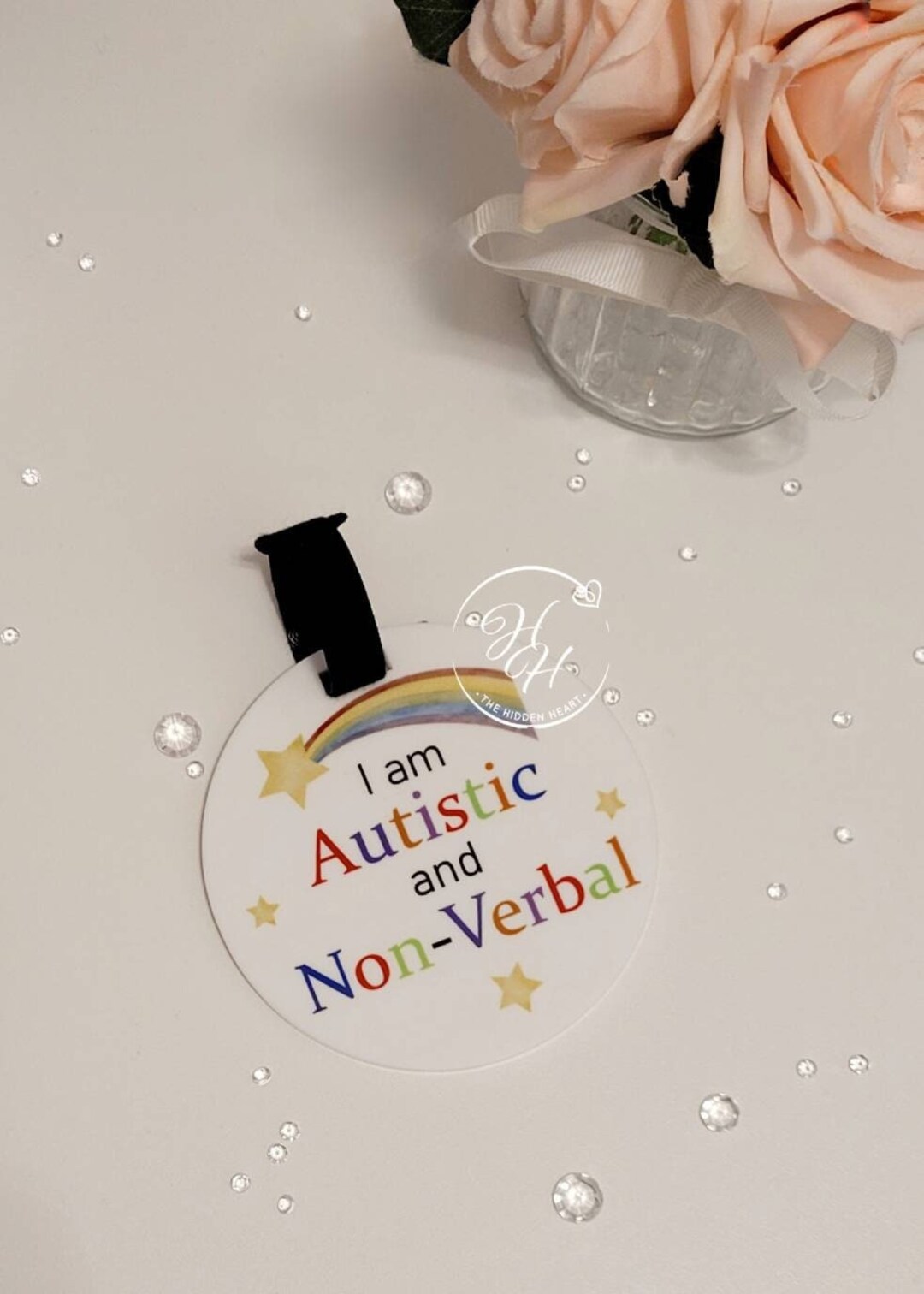 Customised/bespoke, I Am Autistic and Non-verbal Pram Tag, Travel ...