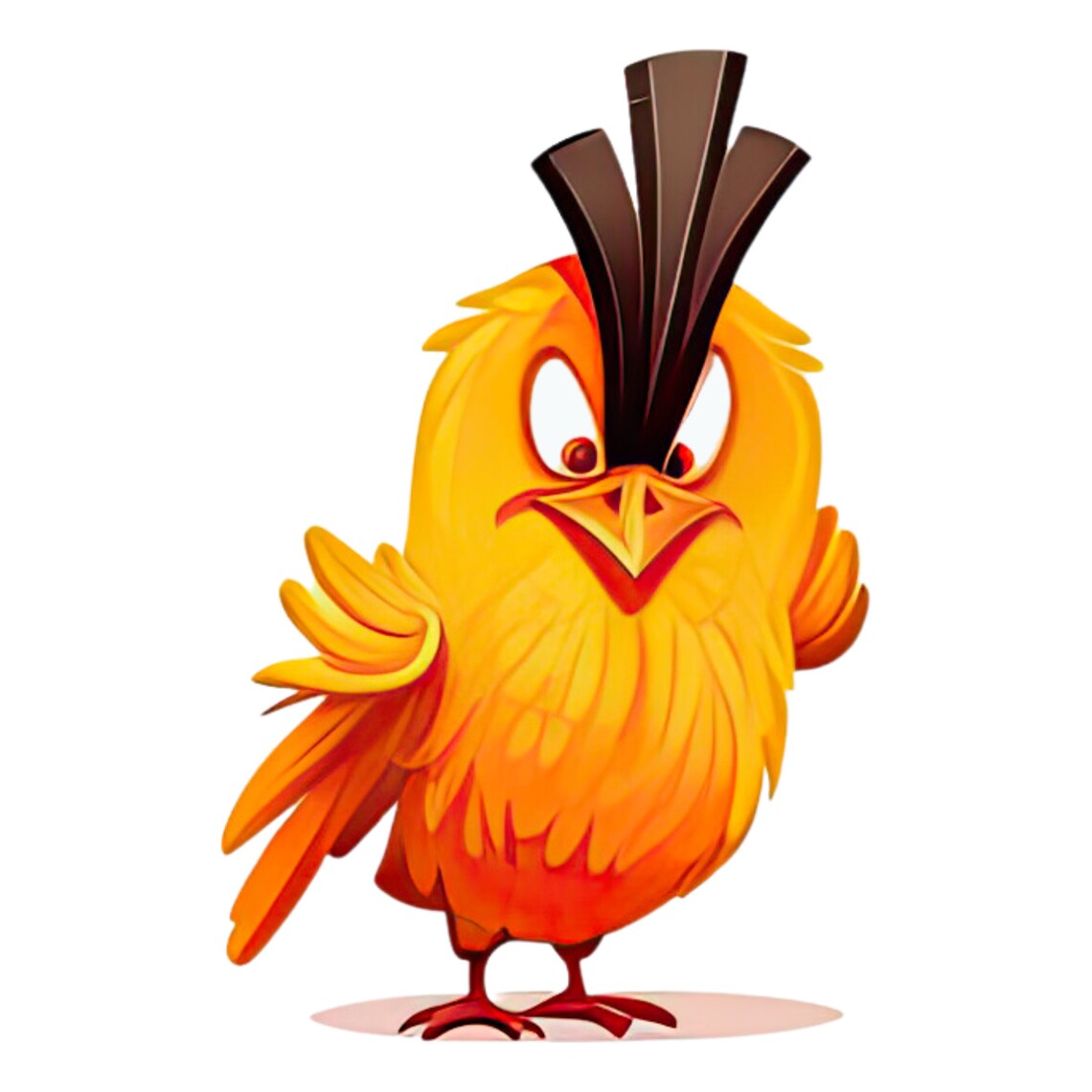 Cartoon Bird Clip Art Bundle, Whimsical Cartoon Bird Png, Digital ...