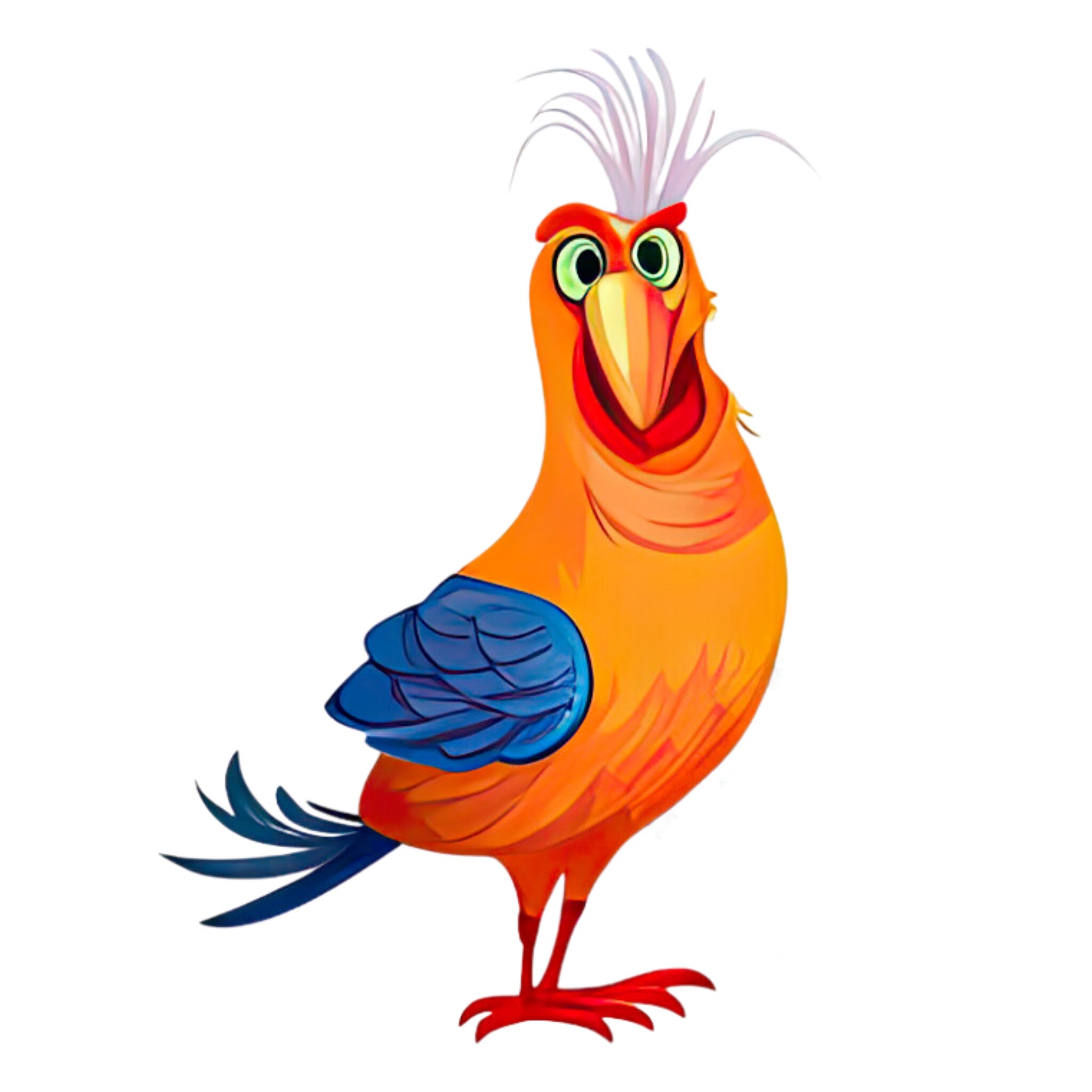 Cartoon Bird Clip Art Bundle, Whimsical Cartoon Bird Png, Digital ...