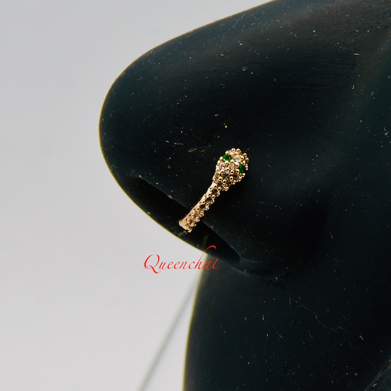 Snake Nose Ring - Etsy
