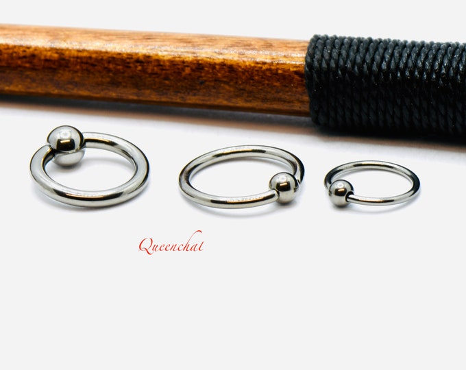 Implant Grade Titanium Captive Bead Ring - Etsy