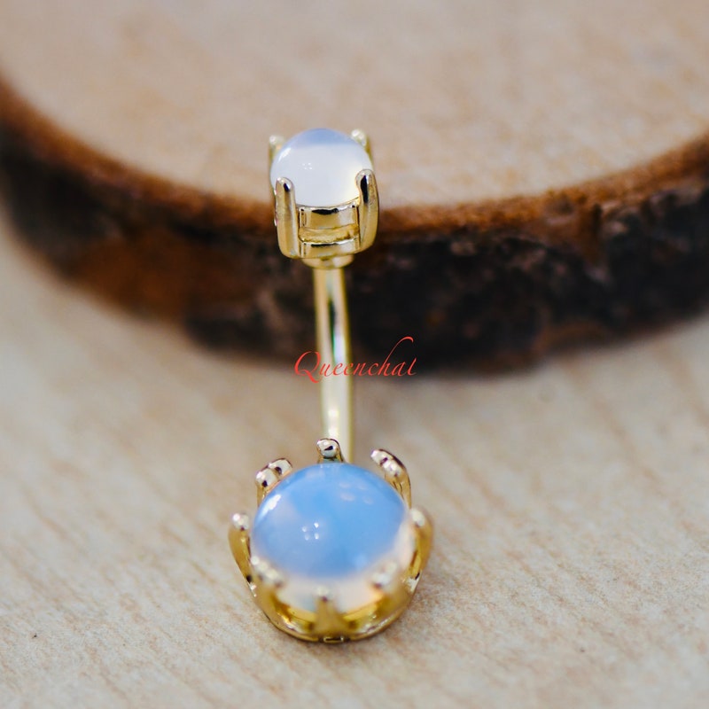 Gold Navel Ring - Etsy