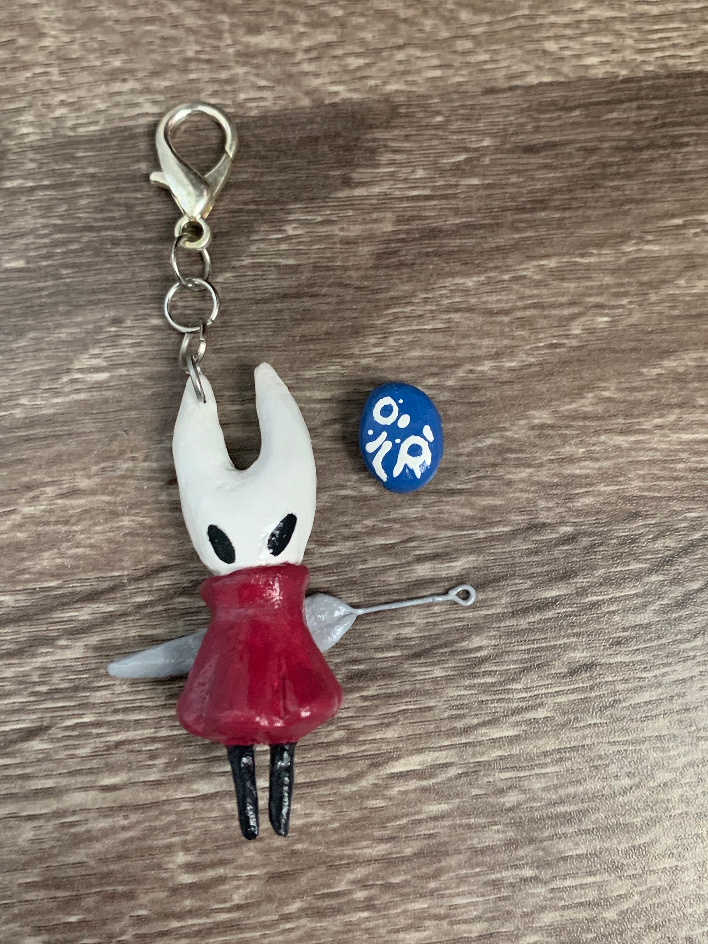 Hornet Hollow Knight Clay Keychain/charm - Etsy