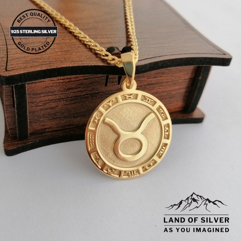 Taurus Necklace - Etsy