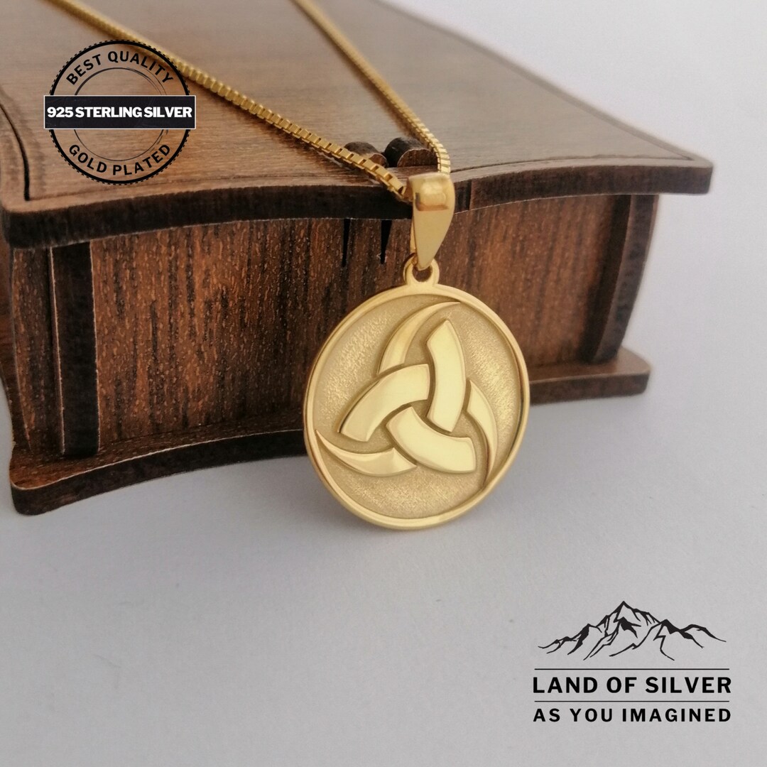 Odin's Horn Necklace, Customizable Jewelry, Triple Horn of Odin Pendant, Personalized Gift, Odin ...