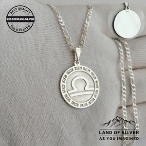 Customizable Jewelry, Libra Necklace, Zodiac Necklace, Astrology ...