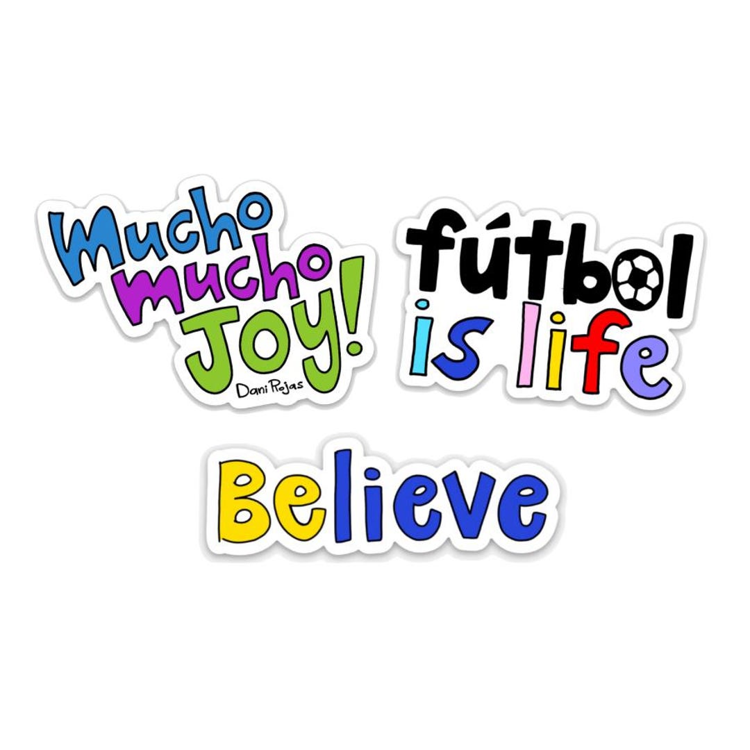 Lasso Sticker Bundle - Dani Rojas - Football is Life - Etsy