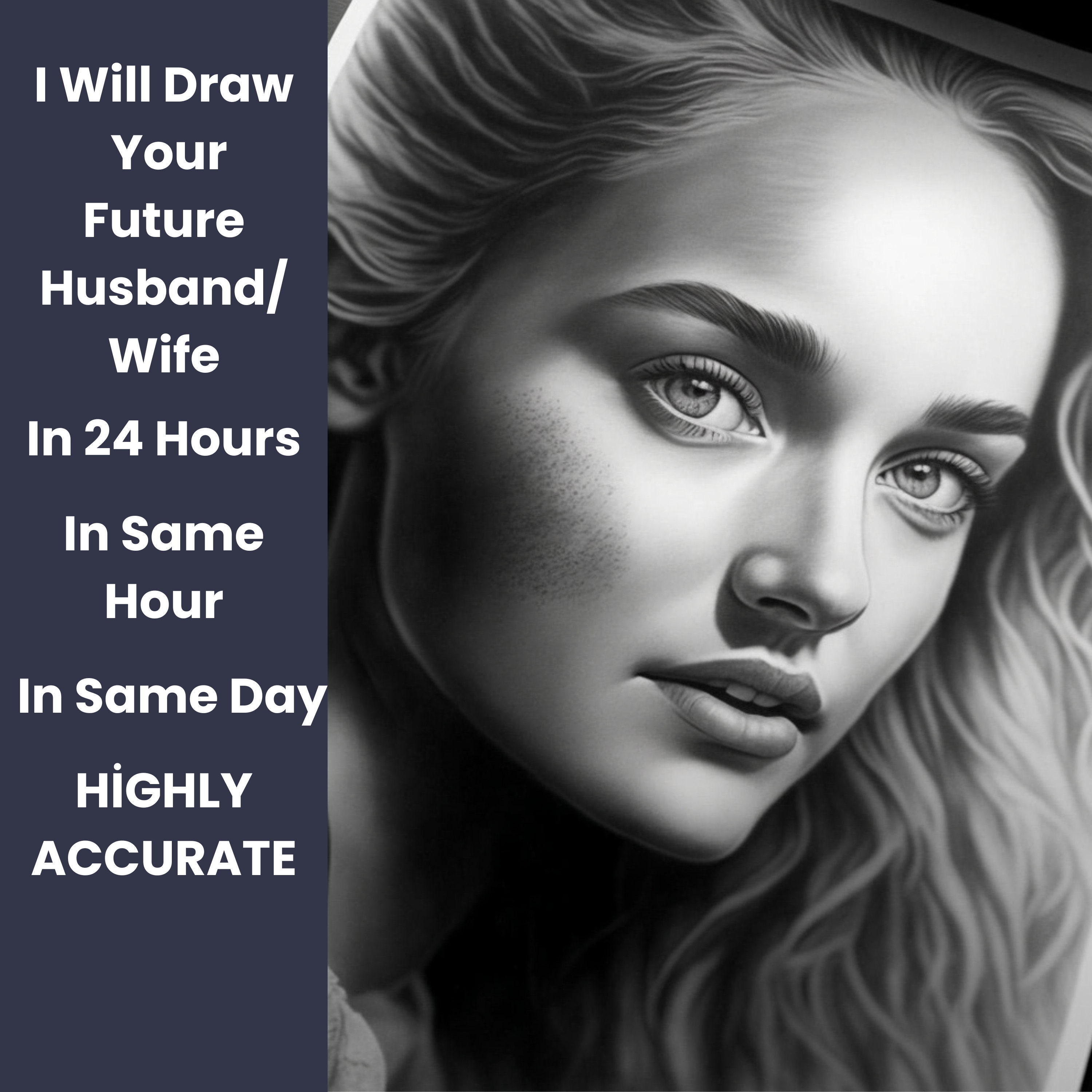 Soulmate Drawing I Will Draw & Describe Your Future - Etsy
