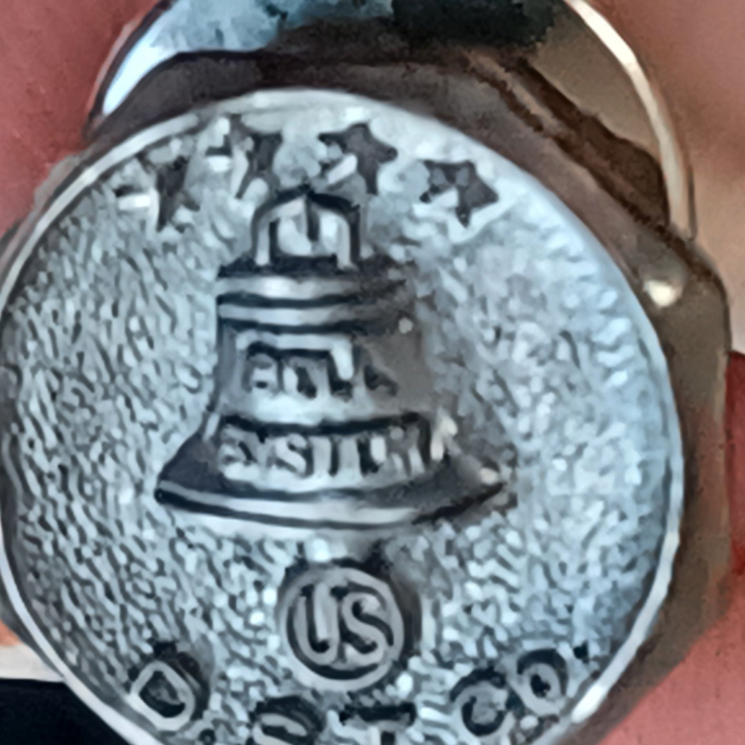 Bell Sterling Silver 925 Bell System Pin Tie Tack 40 Year Service Award ...