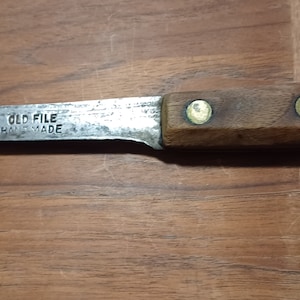 KNIFE Old File Cutlery Co. of Havana Illinois Made Butcher and Kitchen ...