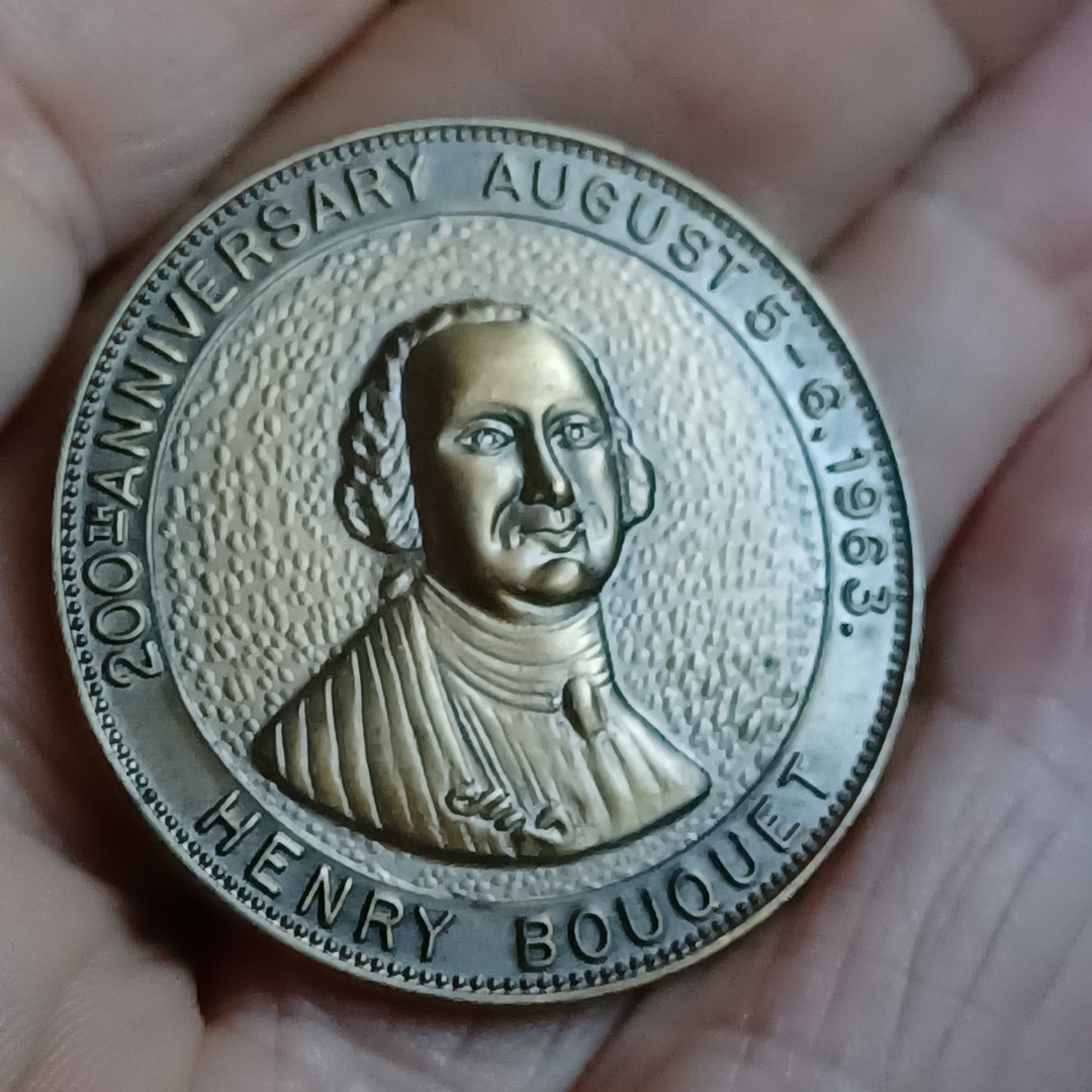 Battle of Bushy Run Token Numista Rarity Index: 95 !! Fought on August ...