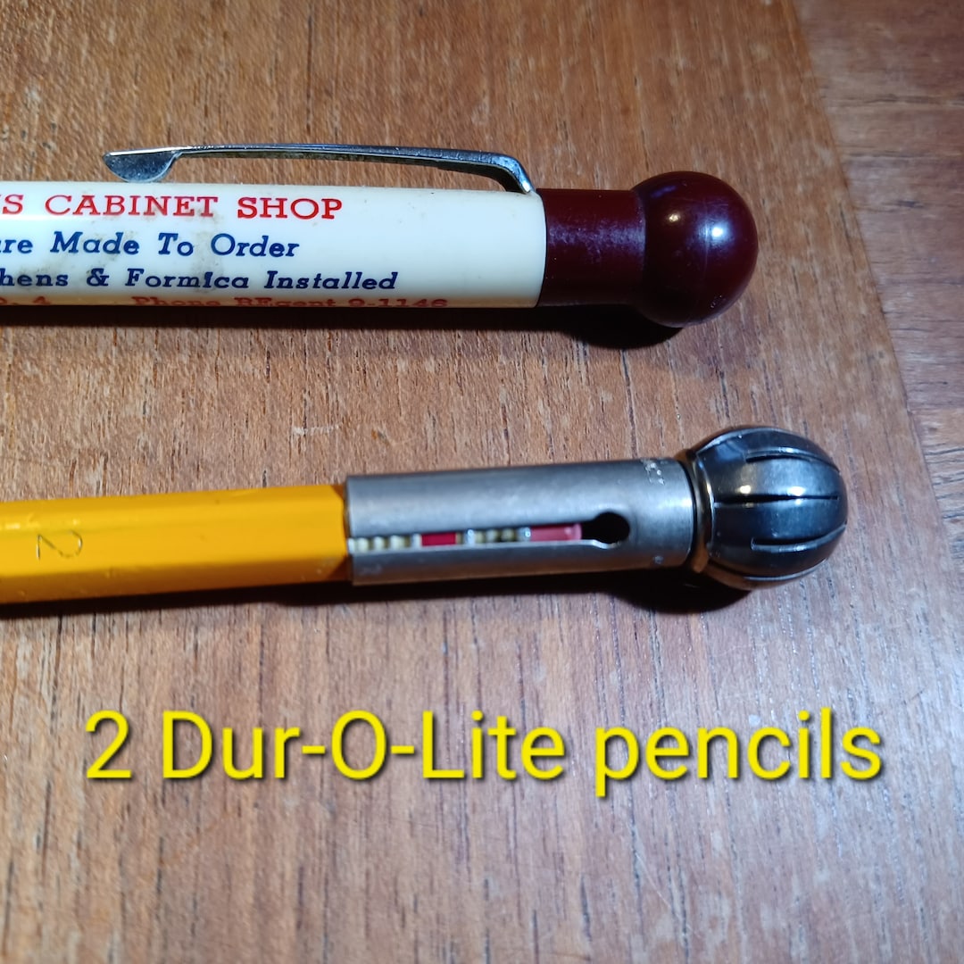 2 Dur-o-lite Pencil Company Chicago Ball Dialer Durolite Mechanical ...