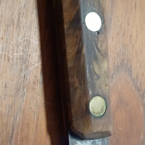 KNIFE Old File Cutlery Co. of Havana Illinois Made Butcher and Kitchen ...